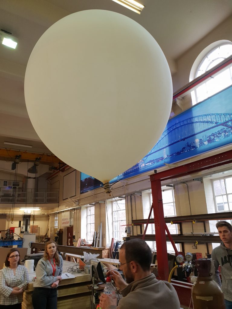 Balloon Inflation Testing – QUB Rockets